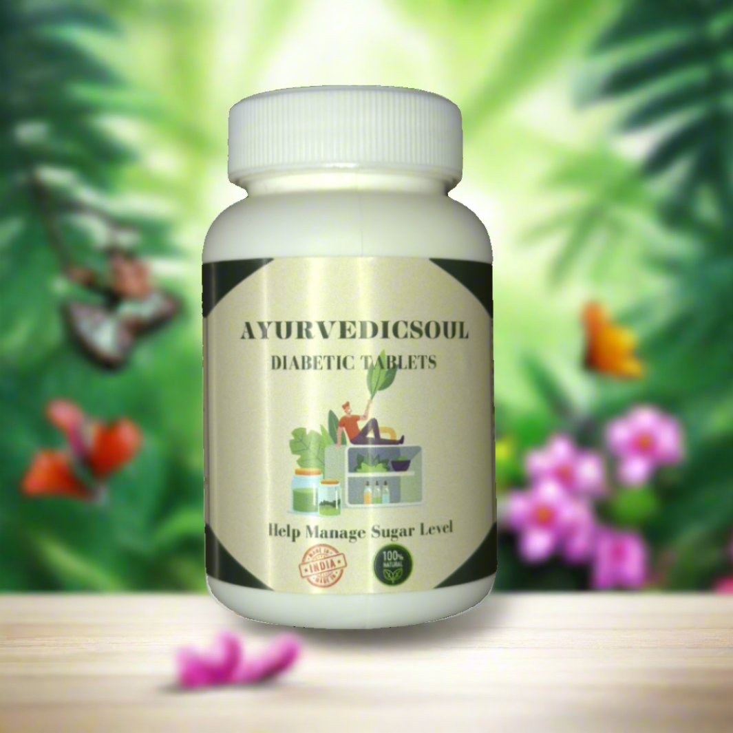 Ayurvedic Soul Herbal Diabetes Tablets: Manage Type 1 & Type 2 Diabetes ...