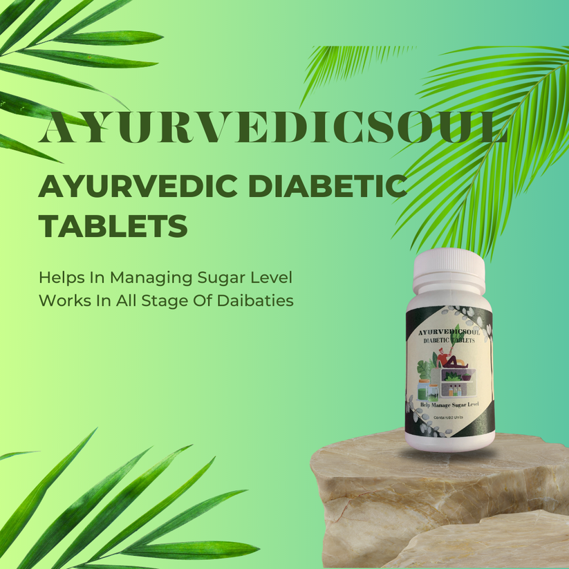 Ayurvedic Soul Herbal Diabetes Tablets: Manage Type 1 & Type 2 Diabetes ...